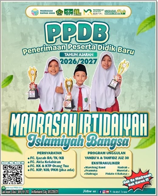 PPDB | MI Islamiyah Bangsa
